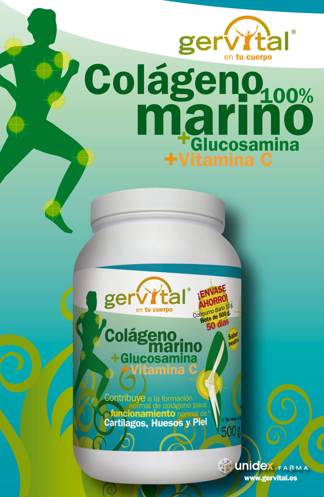 Gervital | Saluvital - Laboratorios Unidex Farma